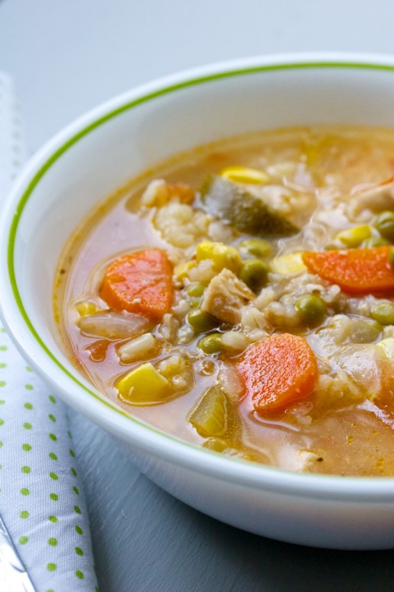 chicken, veggie and rice soup/stoup – movita beaucoup
